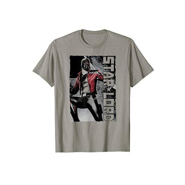 Tシャツ キャラクター ファッション トップス 海外モデル 07W16ETQ8T9 Marvel Guardians of the Galaxy Star-Lord Spray Paint Poster T-Shirt海外限定品を迅速輸入！...