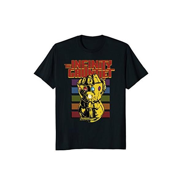 Tシャツ キャラクター ファッション トップス 海外モデル 8BW8J3TXSB8 Marvel Avengers Infinity War Retro Gauntlet Graphic T-Shirt T-Shirt海外限定品を迅速輸入！...
