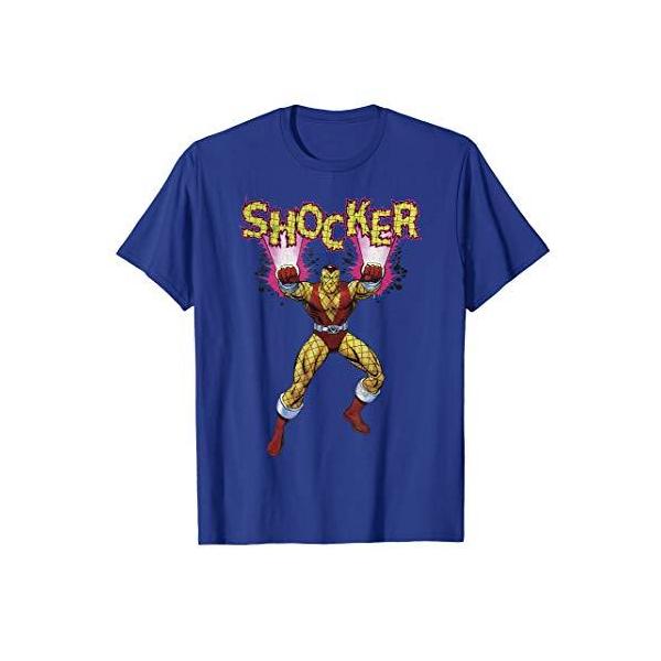 Tシャツ キャラクター ファッション トップス 海外モデル T0RQ67WGXEB Marvel Shocker Classic Retro 90's Spider-Man Villain T-Shirt T-Shirt海外限定品を迅速輸入...