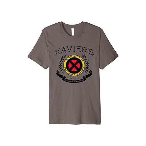 Tシャツ キャラクター ファッション トップス 海外モデル RMV08EAAGCK Marvel X-Men Xavier Institute for Higher Learning Premium T-Shirt海外限定品を迅速輸入！5〜...