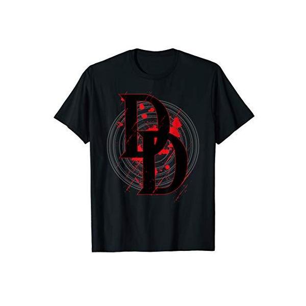 マーベル Marvel デアデビル ロゴ 半袖Tシャツ メンズ 【Sサイズ】 ブラック ファッション トップス アメリカTシャツ キャラクター ファッション トップス 海外モデル G13XYH9ZGNR Marvel Daredevil D...