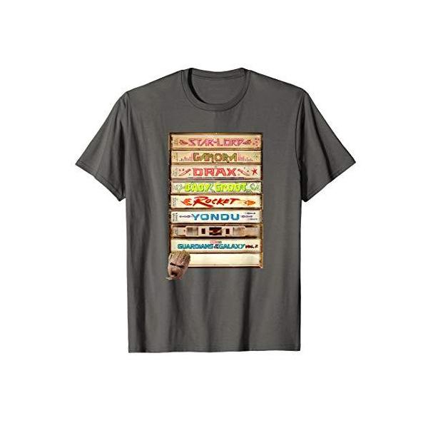 Tシャツ キャラクター ファッション トップス 海外モデル JMECQHJVA2E Marvel Guardians of the Galaxy Vol. 2 Cassette Collection T-Shirt海外限定品を迅速輸入！5〜...