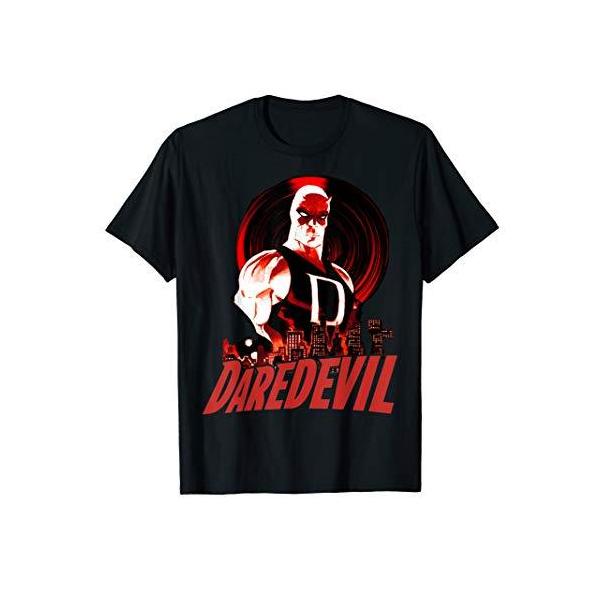 マーベル Marvel デアデビル 半袖Tシャツ メンズ 【Sサイズ】 ブラック ファッション トップス アメリカTシャツ キャラクター ファッション トップス 海外モデル 4Z0PY3K9C30 Marvel Daredevil Red ...