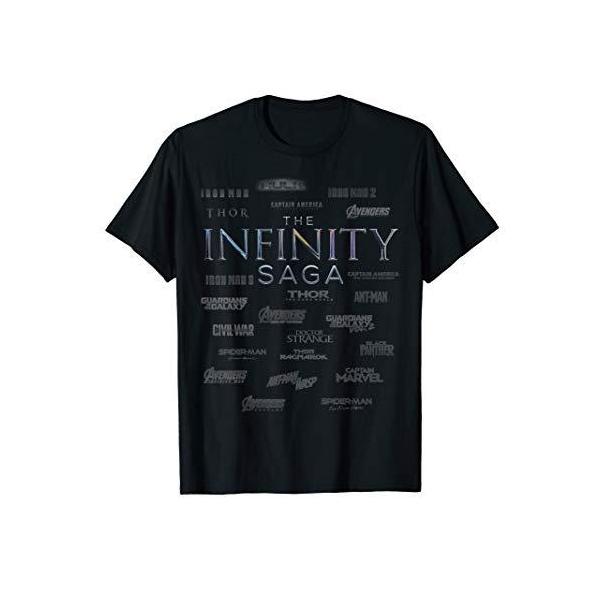 Tシャツ キャラクター ファッション トップス 海外モデル EAZGK3ZHGMV Marvel The Infinity Saga Logo Surround T-Shirt海外限定品を迅速輸入！5〜15営業日にて発送します。商品名（自動...
