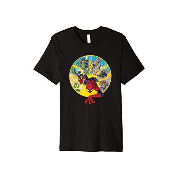Tシャツ キャラクター ファッション トップス 海外モデル 0V8Q428CENE Marvel Spider-Man Sinister Six Spidey Sense Vulture Premium T-Shirt海外限定品を迅速輸入！...