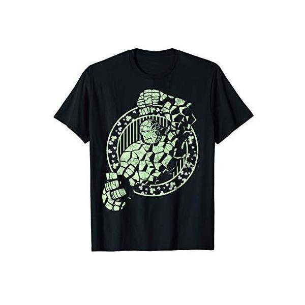 Tシャツ キャラクター ファッション トップス 海外モデル CSBD0TQZY44 Marvel St. Patrick's Day Fantastic Four The Thing Shamrock T-Shirt海外限定品を迅速輸入！5...