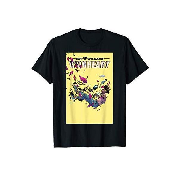Tシャツ キャラクター ファッション トップス 海外モデル RKD3YF4E987 Marvel Comixology The Fall Of Iron Heart Comic Book Cover T-Shirt海外限定品を迅速輸入！5〜...