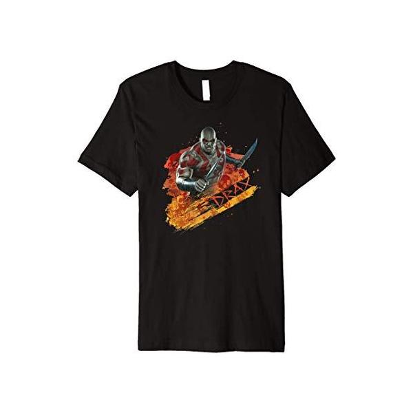 Tシャツ キャラクター ファッション トップス 海外モデル C467F7M4XNV Marvel Guardians of the Galaxy Drax Blades Premium T-Shirt海外限定品を迅速輸入！5〜15営業日にて...