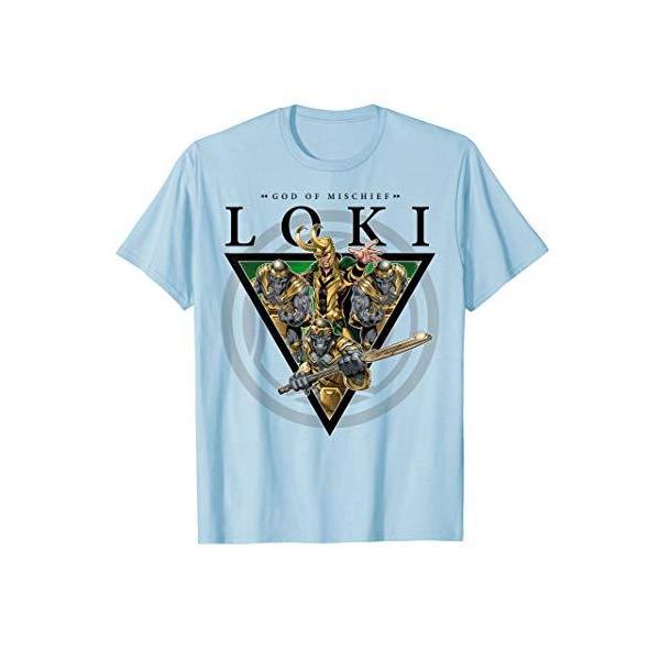 Tシャツ キャラクター ファッション トップス 海外モデル AN20C60KS0V Marvel Loki The Master of Mischief &amp; Entourage T-Shirt T-Shirt海外限定品を迅速輸入！5...