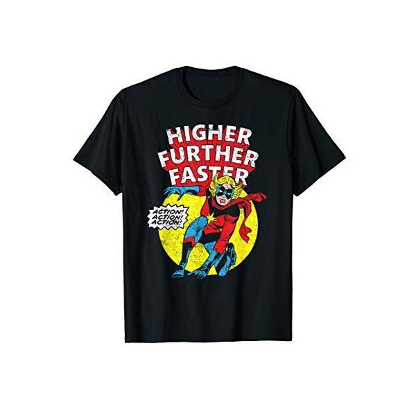 Tシャツ キャラクター ファッション トップス 海外モデル 0S0FJHFKTZJ Marvel Captain Marvel Carol Danvers 1977 Comic Retro T-Shirt T-Shirt海外限定品を迅速輸入...