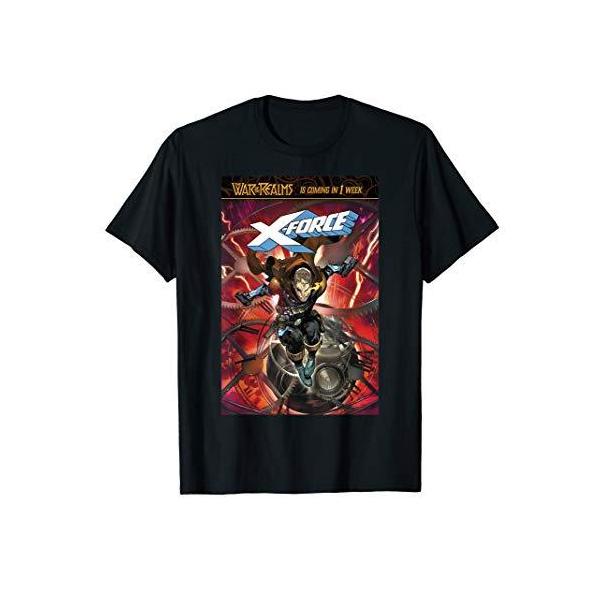 Tシャツ キャラクター ファッション トップス 海外モデル JQ4YDEP4CAF Marvel Comixology X-Force Young Cable Comic Book Cover T-Shirt海外限定品を迅速輸入！5〜15営...