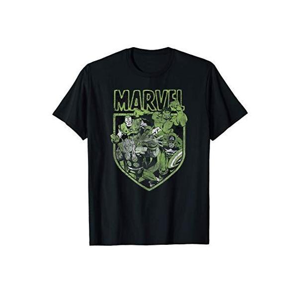 Tシャツ キャラクター ファッション トップス 海外モデル 28FGBM2HSZ4 Marvel Avengers Retro Green St. Patrick's Graphic T-Shirt海外限定品を迅速輸入！5〜15営業日にて発...