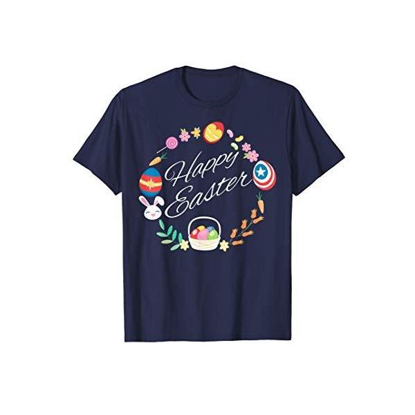 マーベル Maevel フローラルサークル ハッピーイスター 半袖Tシャツ キッズ6-6x 【日本サイズ110-120相当】 ネイビー ファッション トップス アメリカTシャツ キャラクター ファッション トップス 海外モデル 02HJQ6...