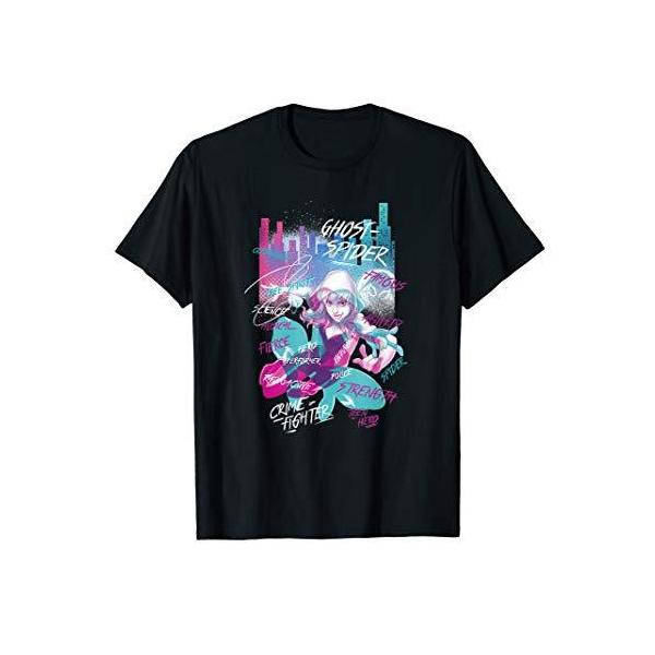 Tシャツ キャラクター ファッション トップス 海外モデル 2D0EMF3DDYT Marvel Rising Secret Warriors Ghost-Spider Graffiti T-Shirt T-Shirt海外限定品を迅速輸入！...