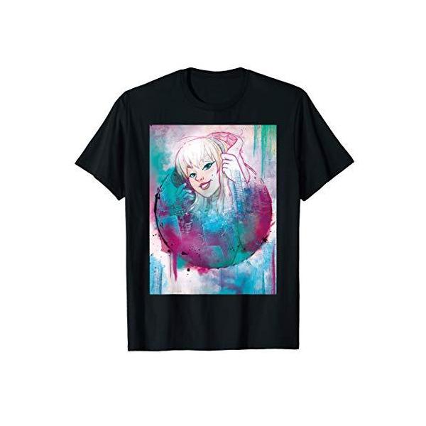 Tシャツ キャラクター ファッション トップス 海外モデル GPKNTK2GNAV Marvel Rising Secret Warriors Ghost Spider Watercolor Poster T-Shirt海外限定品を迅速輸入...