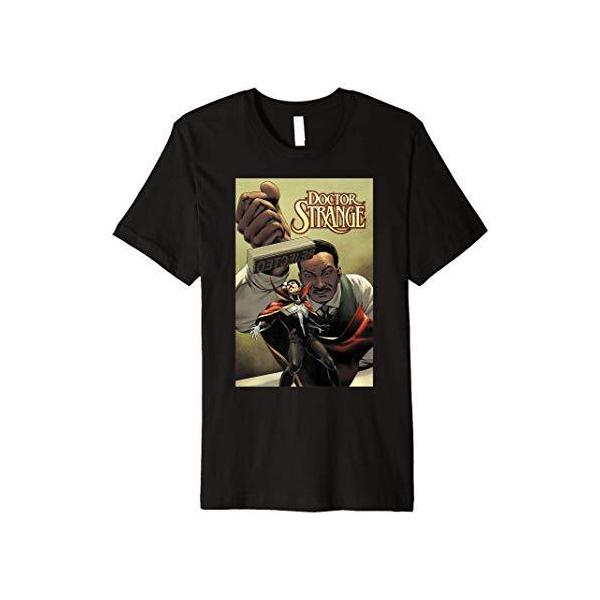 Tシャツ キャラクター ファッション トップス 海外モデル CAPNN2AG4QS Marvel Comixology Doctor Strange Rejected Comic Book Cover Premium T-Shirt海外限定...