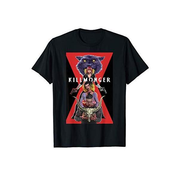 Tシャツ キャラクター ファッション トップス 海外モデル 2GTXXYXYR87 Marvel Comixology Killmonger Fet. Black Widow Comic Cover T-Shirt海外限定品を迅速輸入！5〜...