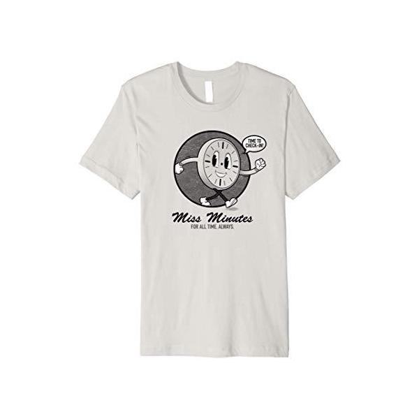 Tシャツ キャラクター ファッション トップス 海外モデル 8JQ8HWAVGQ2 Marvel Loki Miss Minutes Time To Check-In Retro Premium T-Shirt海外限定品を迅速輸入！5〜15...