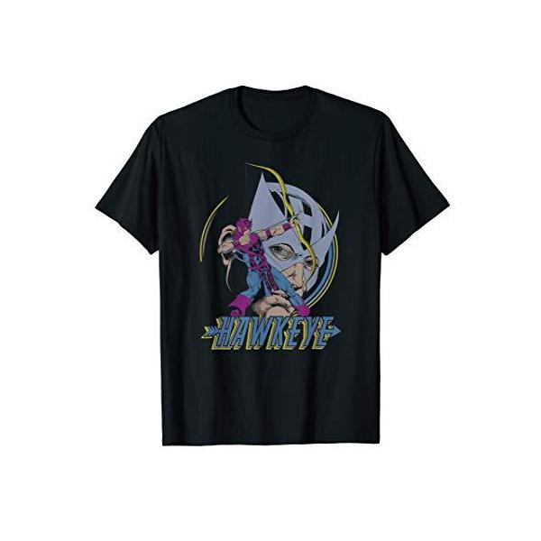 Tシャツ キャラクター ファッション トップス 海外モデル YFVTS4V4G69 Marvel Comics Avengers Hawkeye Classic Ready Aim Fire T-Shirt海外限定品を迅速輸入！5〜15営業...