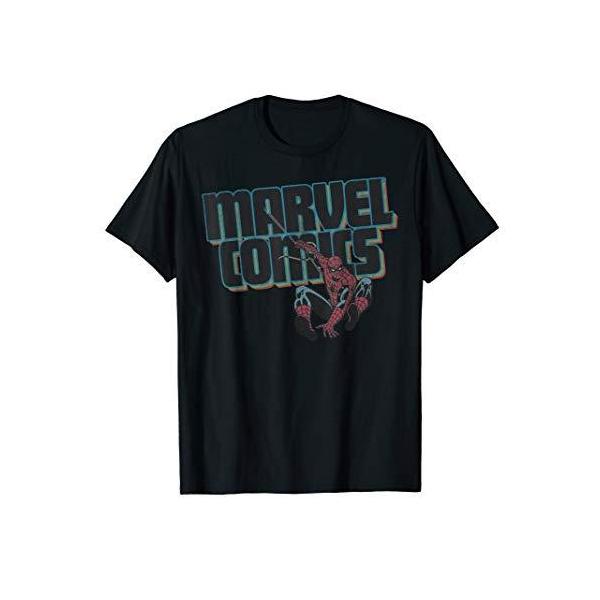 Tシャツ キャラクター ファッション トップス 海外モデル MW5E7Z7TVAG Marvel Comics Spider-Man Classic Web Sling Logo T-Shirt海外限定品を迅速輸入！5〜15営業日にて発送し...