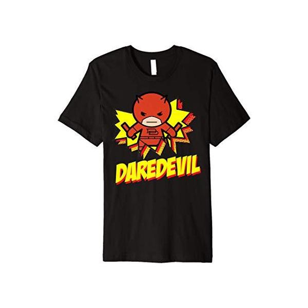 マーベル Marvel デアデビル かわいい 半袖Tシャツ レディース 【Sサイズ】 ブラック ファッション トップス アメリカTシャツ キャラクター ファッション トップス 海外モデル M1GH4XNGH6X Marvel Daredev...