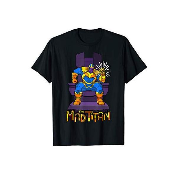 Tシャツ キャラクター ファッション トップス 海外モデル PF69QHZF46E Marvel Avengers Thanos The Mad Titan T-Shirt海外限定品を迅速輸入！5〜15営業日にて発送します。商品名（自動翻訳...