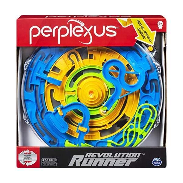 ボードゲーム 英語 アメリカ 海外ゲーム 6053770 Perplexus, Revolution Runner Motorized Motion 3D Gravity Maze Game Brain Teaser Fidget Toy ...