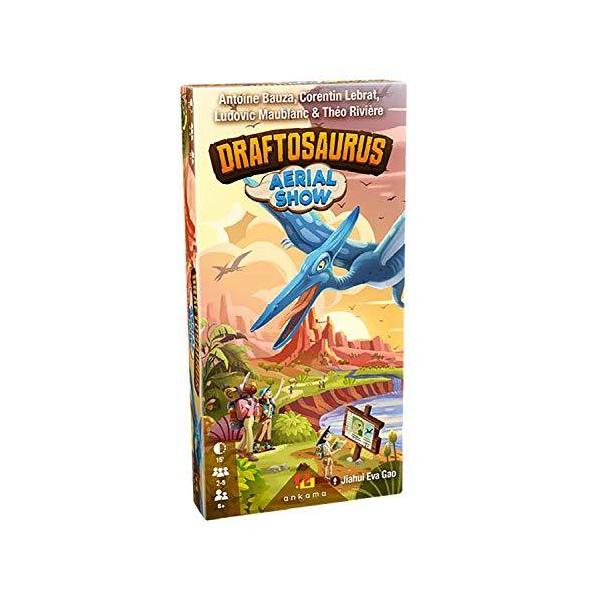 ボードゲーム 英語 アメリカ 海外ゲーム ANK280 Ankama Draftosaurus: Aerial Show - Add New Dino-meeples to Your Park, New Ways to Score Poin...