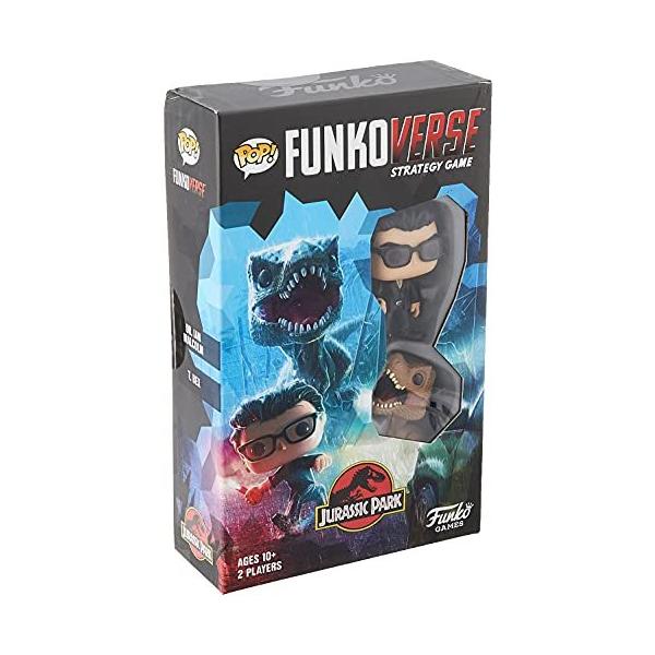 ボードゲーム 英語 アメリカ 海外ゲーム 45889 Funkoverse: Jurassic Park 101 2-Pack Board Game (Styles May Vary)海外限定品を迅速輸入！5〜15営業日にて発送します。型番...
