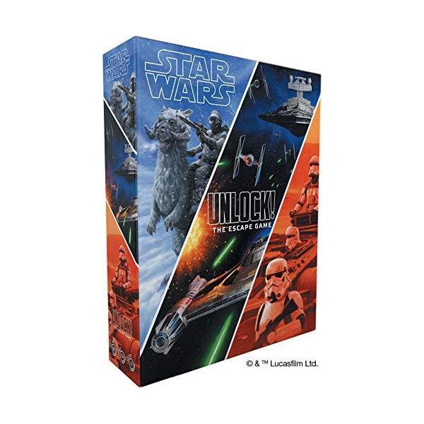 ボードゲーム 英語 アメリカ 海外ゲーム SWU001 Star Wars UNLOCK! The Escape Game | Room Games for Adults and Kids | Mystery Games for Famil...