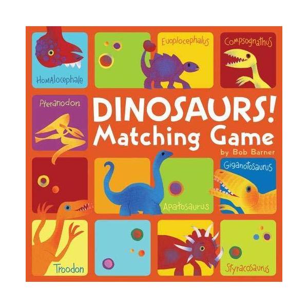 ボードゲーム 英語 アメリカ 海外ゲーム 9780811869805 Dinosaurs! Matching Game (Memory Matching Games for Toddlers, Matching Games for Kids...