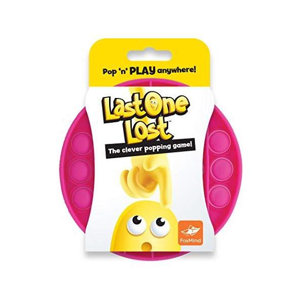 ボードゲーム 英語 アメリカ 海外ゲーム FOX-LOL-AMZ-HOTPINK FoxMind Games Last One Lost, Hot Pink - The Original Push Pop Bubble Popping Se...