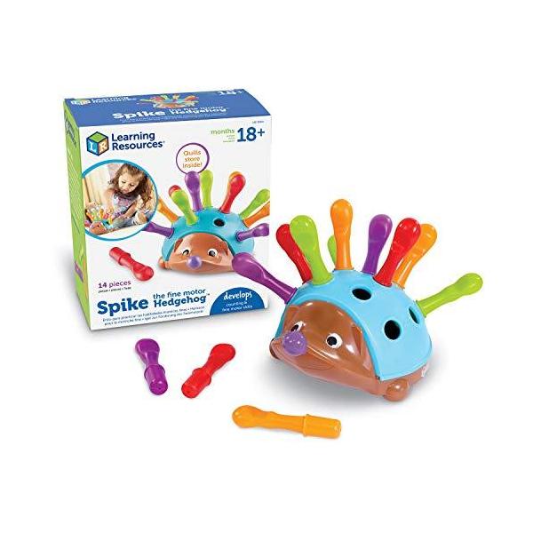 知育玩具 パズル ブロック ラーニングリソース LER8904 Learning Resources Spike The Fine Motor Hedgehog - Toddler Learning Toys, Fine Motor and...