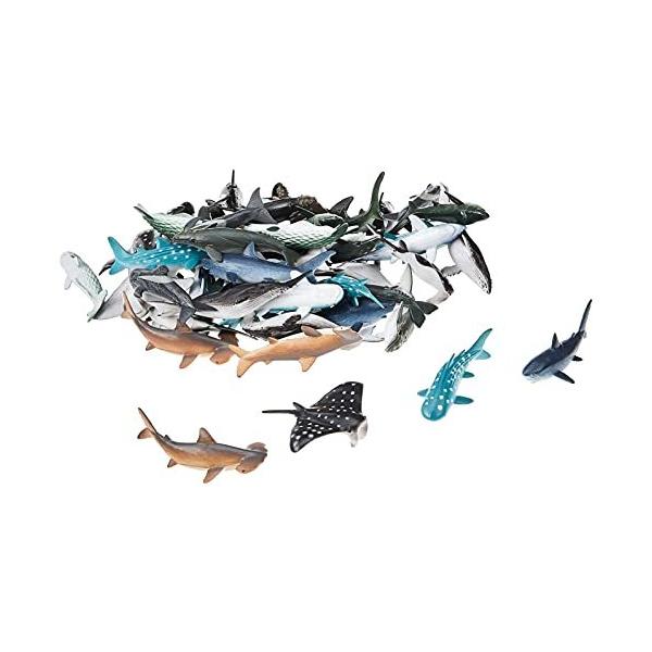 知育玩具 パズル ブロック ラーニングリソース LER0799 Learning Resources Ocean Animals - 50 Pieces, Ages 3+ Toddler Learning Toys, Perfect for...
