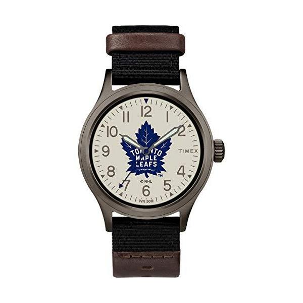 腕時計 タイメックス メンズ TWZHMAPMBYZ Timex Tribute Men's TWZHMAPMB NHL Clutch Toronto Maple Leafs Watch海外限定品を迅速輸入！5〜15営業日にて発送します。型...