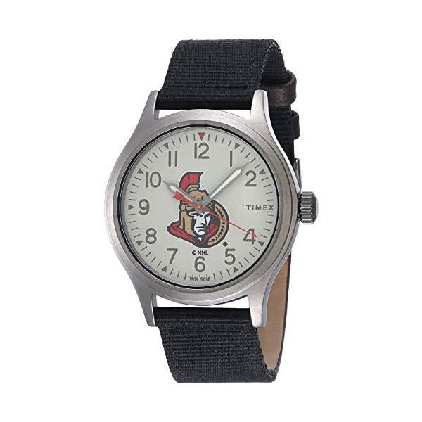 腕時計 タイメックス メンズ TWZHSENMBYZ Timex Tribute Men's TWZHSENMB NHL Clutch Ottawa Senators Watch海外限定品を迅速輸入！5〜15営業日にて発送します。型番：TW...