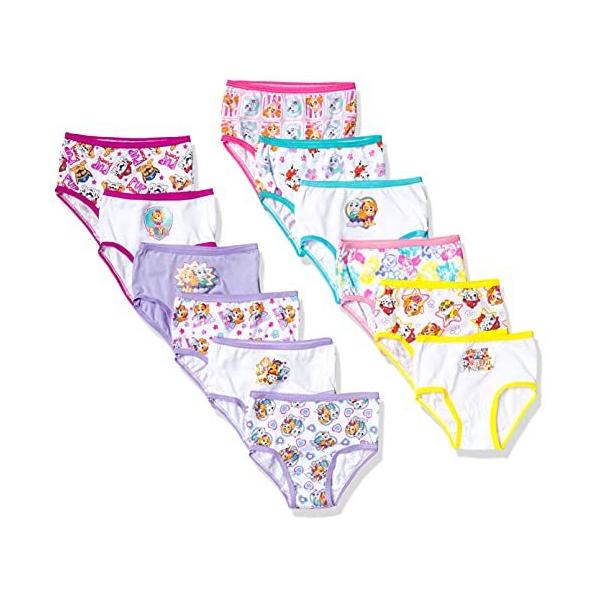 パウパトロール 子供服 下着 アンダーウェア 12枚 4T 日本サイズ110相当 スカイ エベレスト 複数キャラクター キッズ ファッション 女の子パウパトロール アメリカ直輸入 子供服 キッズ ファッション キャラクター アニメ TGUB...