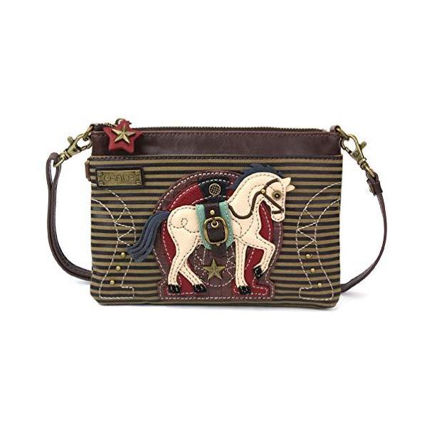 chala バッグ パッチ カバン かわいい チャラ ブランド ショルダーバッグ ボディバッグ 綺麗 レディース ウィメンズ Z-C04-E-1950-2822-3969-MinHorse-826HRA7S CHALA Mini Cross...