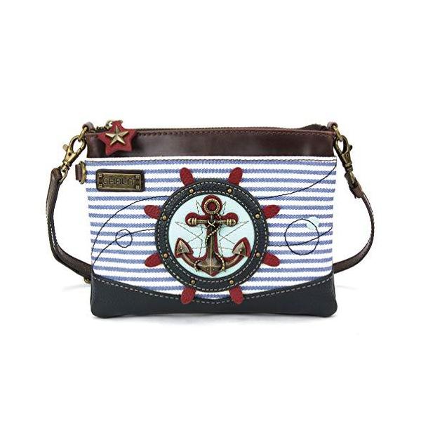 chala バッグ パッチ カバン かわいい チャラ ブランド ショルダーバッグ ボディバッグ 綺麗 レディース ウィメンズ C04-E-1950-2868-4015-MinAnchor-826AC1S CHALA Mini Crossbo...