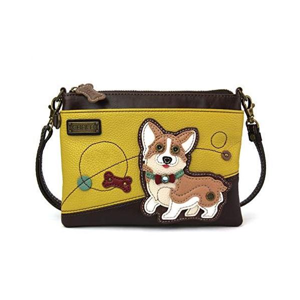 chala バッグ パッチ カバン かわいい チャラ ブランド ショルダーバッグ ボディバッグ 綺麗 レディース ウィメンズ Z-C04-E-1950-2822-3969-MinCorgi-826CG0 CHALA Mini Crossbo...