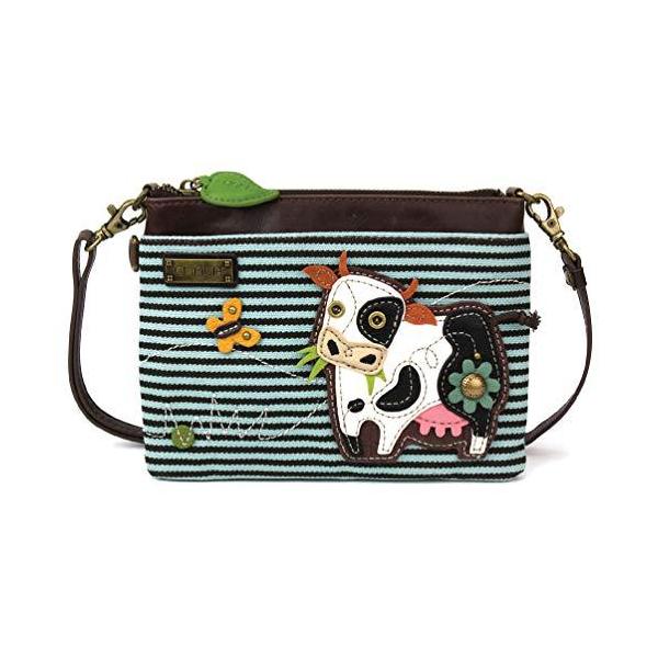 chala バッグ パッチ カバン かわいい チャラ ブランド ショルダーバッグ ボディバッグ 綺麗 レディース ウィメンズ Z-C04-E-1950-2822-3969-MinCow-826CW1S CHALA Mini Crossbod...