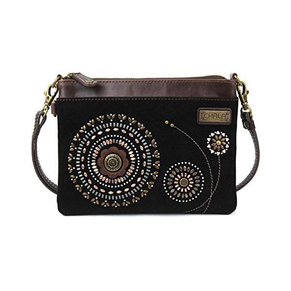 chala バッグ パッチ カバン かわいい チャラ ブランド ショルダーバッグ ボディバッグ 綺麗 レディース ウィメンズ  Chala Mini Crossbody Phone Purse with 2 Adjustable Strap...