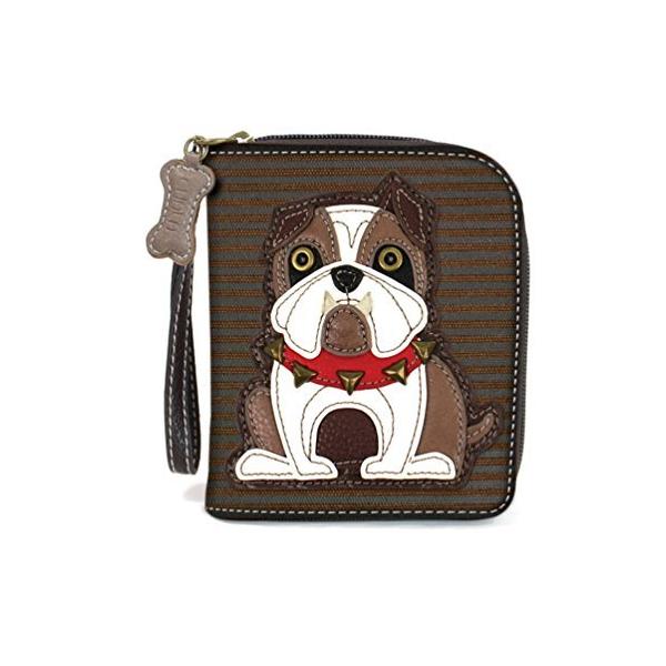 chala 財布 パッチ ウォレット チャラ ブランド かわいい 綺麗 レディース ウィメンズ  CHALA Pal Zipper Wallet Collection (Bulldog)海外限定品を迅速輸入！5〜15営業日にて発送します。型...