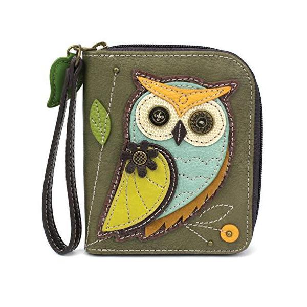 chala 財布 パッチ ウォレット チャラ ブランド かわいい 綺麗 レディース ウィメンズ 839 Charming Chala Wallet Credit Cards Coins Wristlet (A-Owl-III)海外限定品を迅...