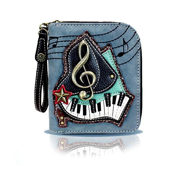 chala 財布 パッチ ウォレット チャラ ブランド かわいい 綺麗 レディース ウィメンズ 839PN1 CHALA Zip Around Wallet, Wristlet, 8 Credit Card Slots, Sturdy Pu...