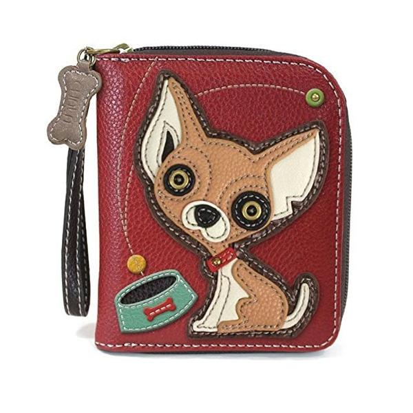 chala 財布 パッチ ウォレット チャラ ブランド かわいい 綺麗 レディース ウィメンズ 839CH9 CHALA Zip Around Wallet, Wristlet, 8 Credit Card Slots, Sturdy Pu...