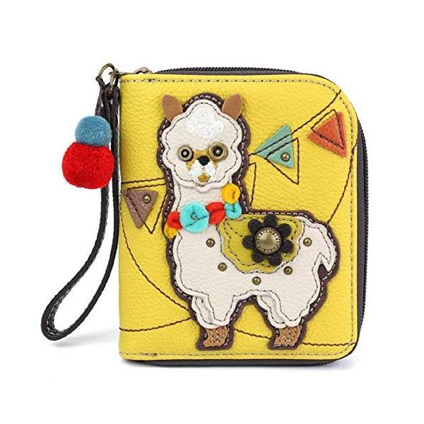 chala 財布 パッチ ウォレット チャラ ブランド かわいい 綺麗 レディース ウィメンズ 839LM0 CHALA Zip Around Wallet, Wristlet, 8 Credit Card Slots, Sturdy Pu...