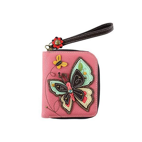 chala 財布 パッチ ウォレット チャラ ブランド かわいい 綺麗 レディース ウィメンズ 43230-20727 CHALA Zip Around Wallet, Wristlet, 8 Credit Card Slots, Stur...