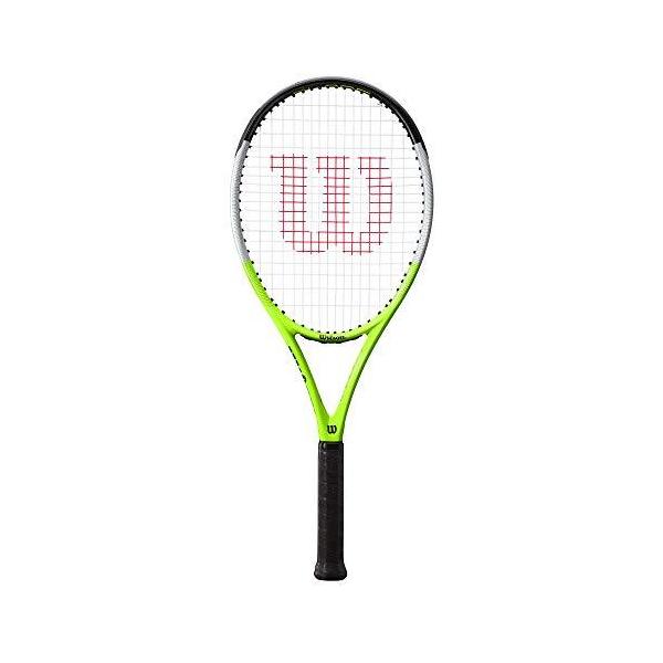 テニス ラケット 輸入 アメリカ ウィルソン WR054710U2 Wilson Blade Feel RXT 105 Recreational Tennis Racket, Graphite/Composite, Green/Grey/B...
