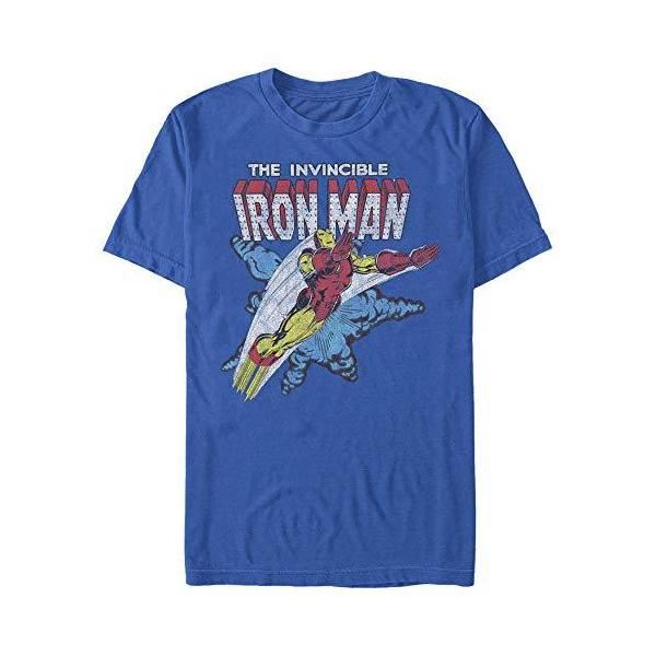 Tシャツ キャラクター ファッション トップス 海外モデル MARV3937-10001001 Marvel Men's T-Shirt, Royal, XXX-Large海外限定品を迅速輸入！5〜15営業日にて発送します。商品名（自動翻訳...